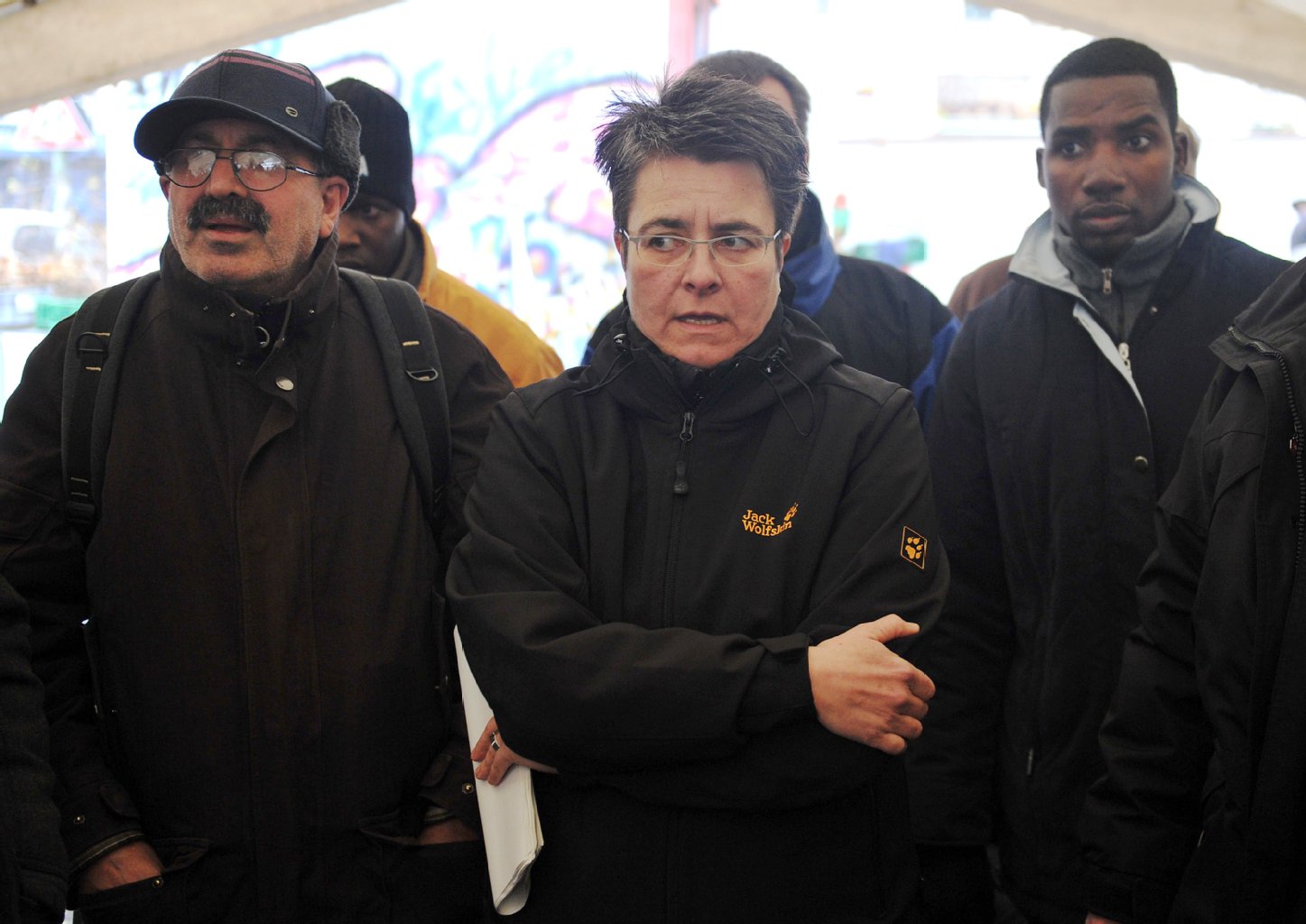 Flüchtlingscamp auf dem Oranienplatz: „Hier auf dem Platz findet ...