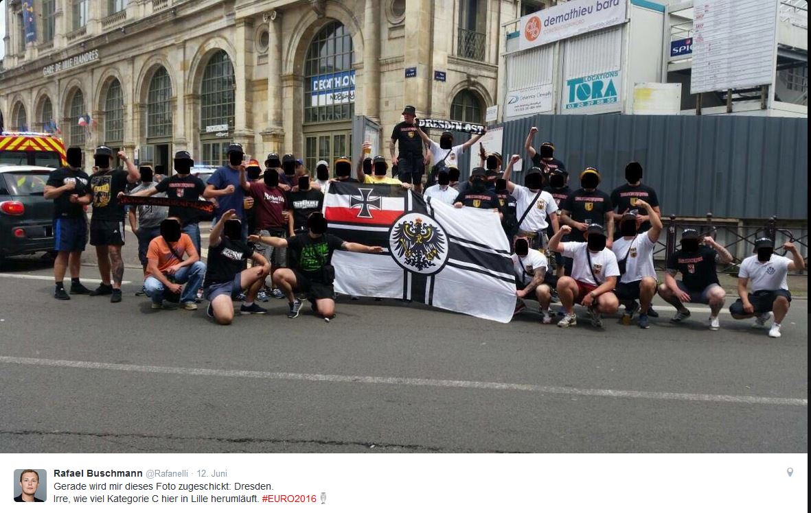Ausschreitungen bei EM 2016 in Lille: Polizei identifiziert Hooligans ...