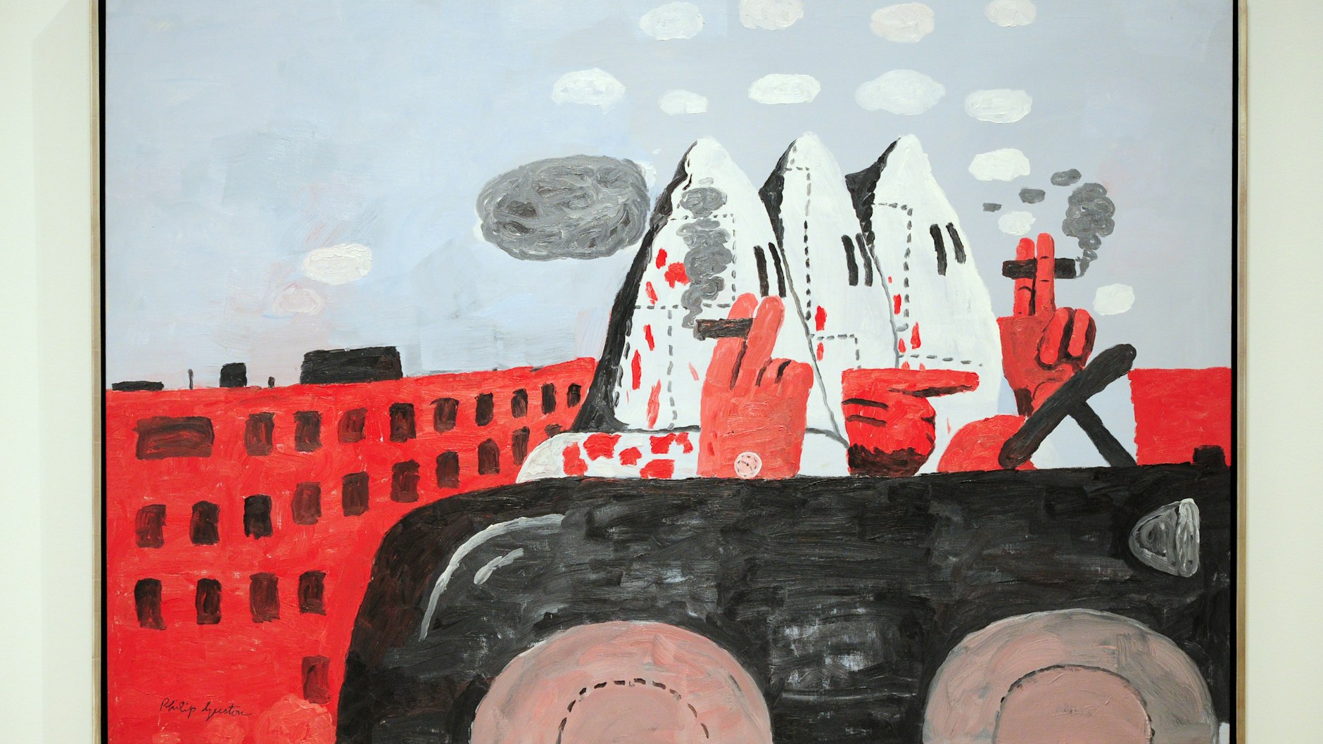 Zu Philip Guston: „Bilder des KKK zu verstecken, wird nicht helfen“