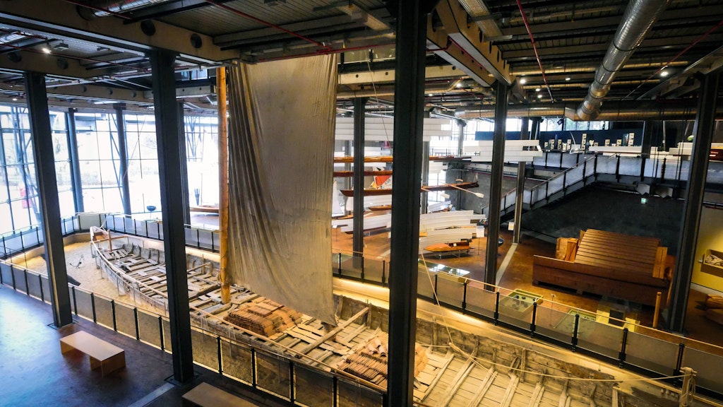 Aus diesem Kahn wurde Berlin erbaut