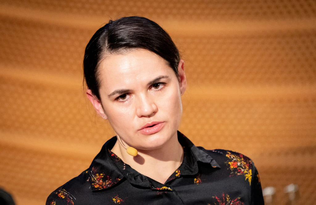 Swetlana Tichanowskaja in Berlin: „Es ist wie 1989. Wir wollen die ...