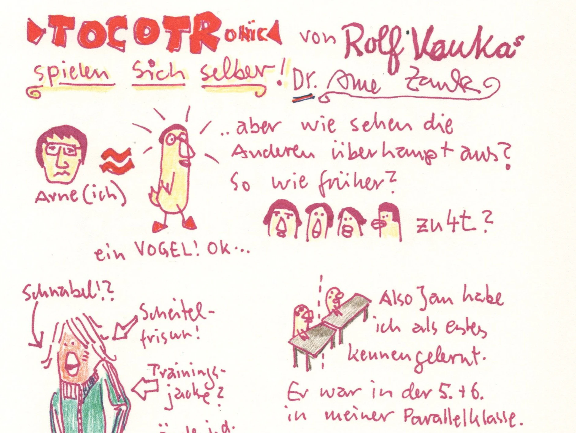 Ein wunderbares Potpourri: Die Songs von Tocotronic als Comic