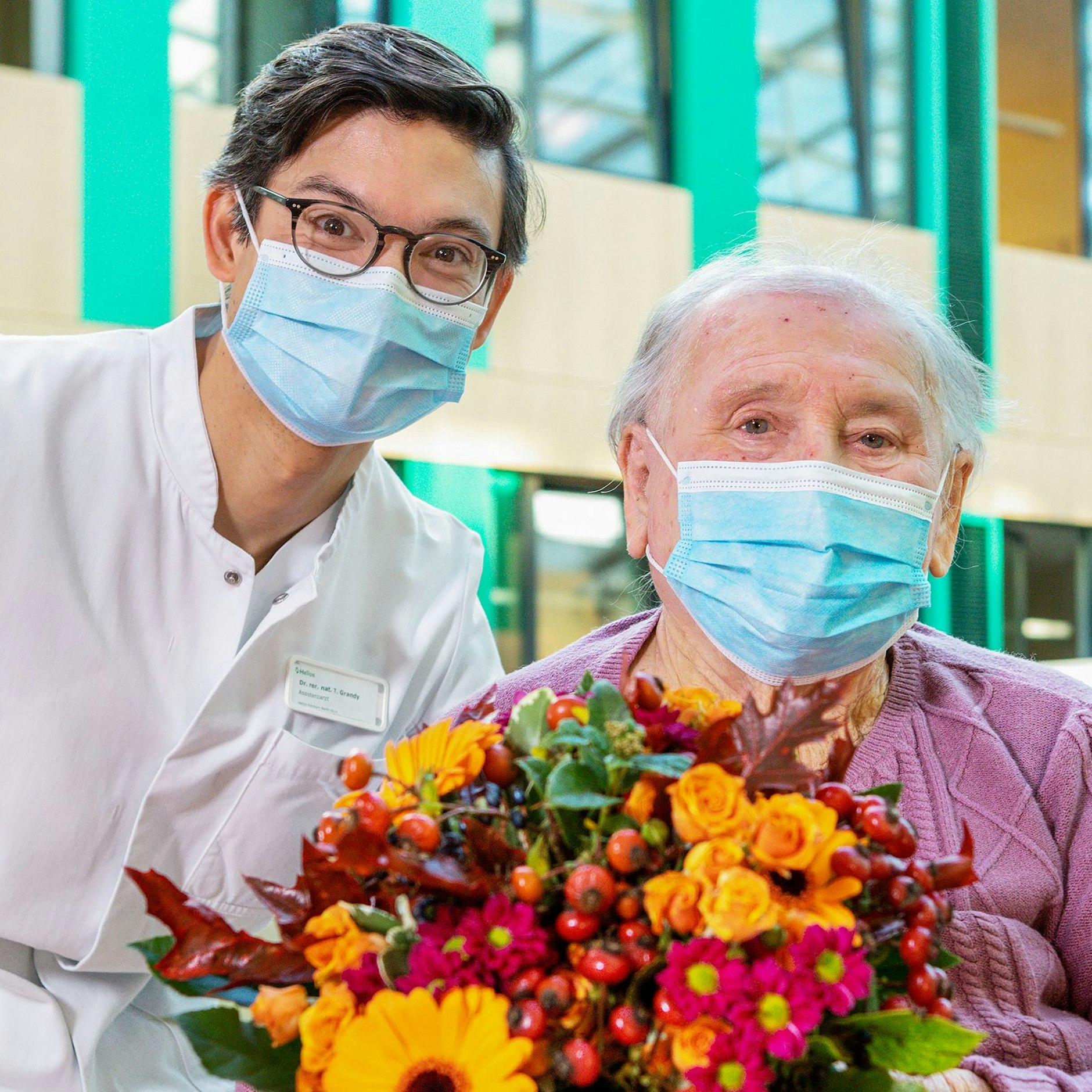 Seniorin (97) besiegt Corona-Erkrankung in Berliner Klinik