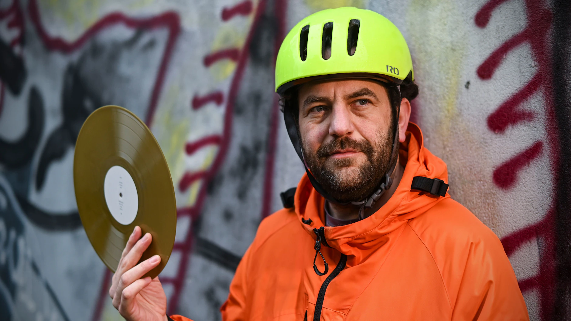 Innovation in der Corona-Krise: Martin Hossbach liefert Schallplatten aus