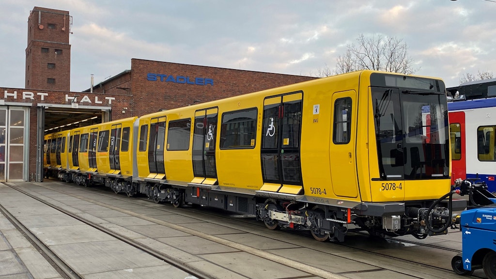 Made in Pankow: Jetzt ist die U-Bahn-Flotte der BVG komplett