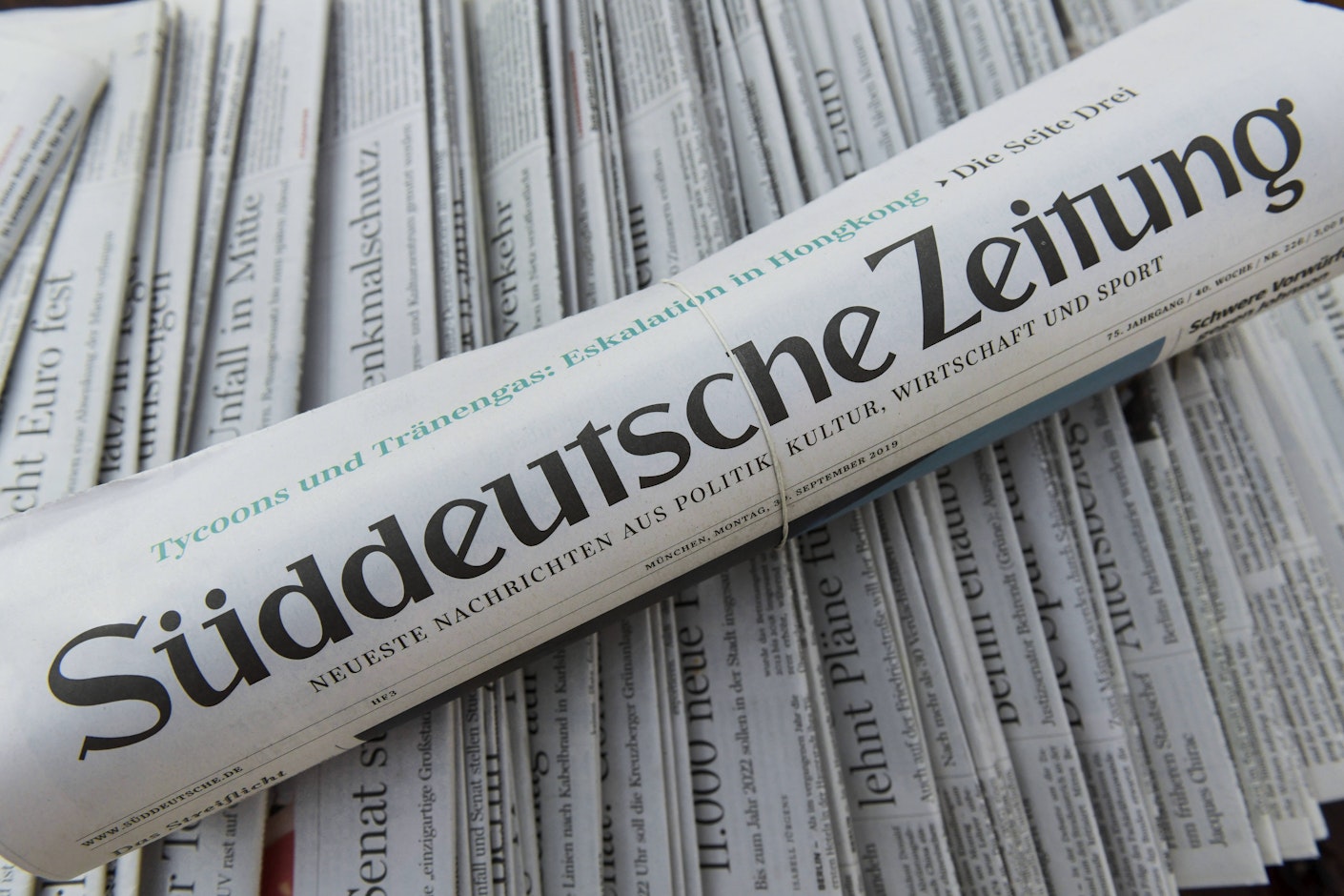 Die Süddeutsche Zeitung ordnet ihre Ressortleitungen neu
