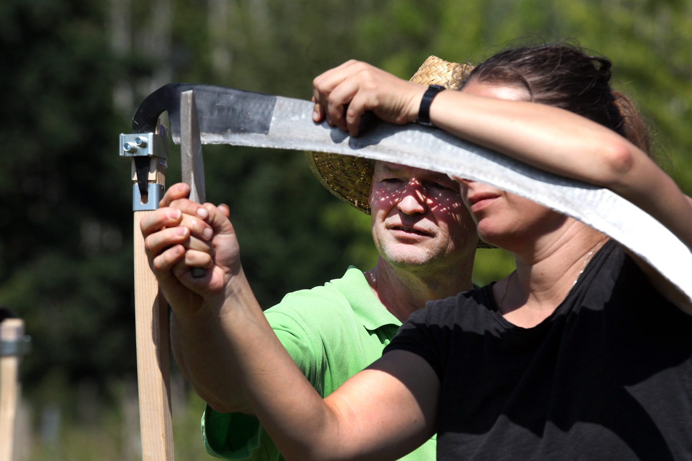 Der Sensenmann bringt Leben