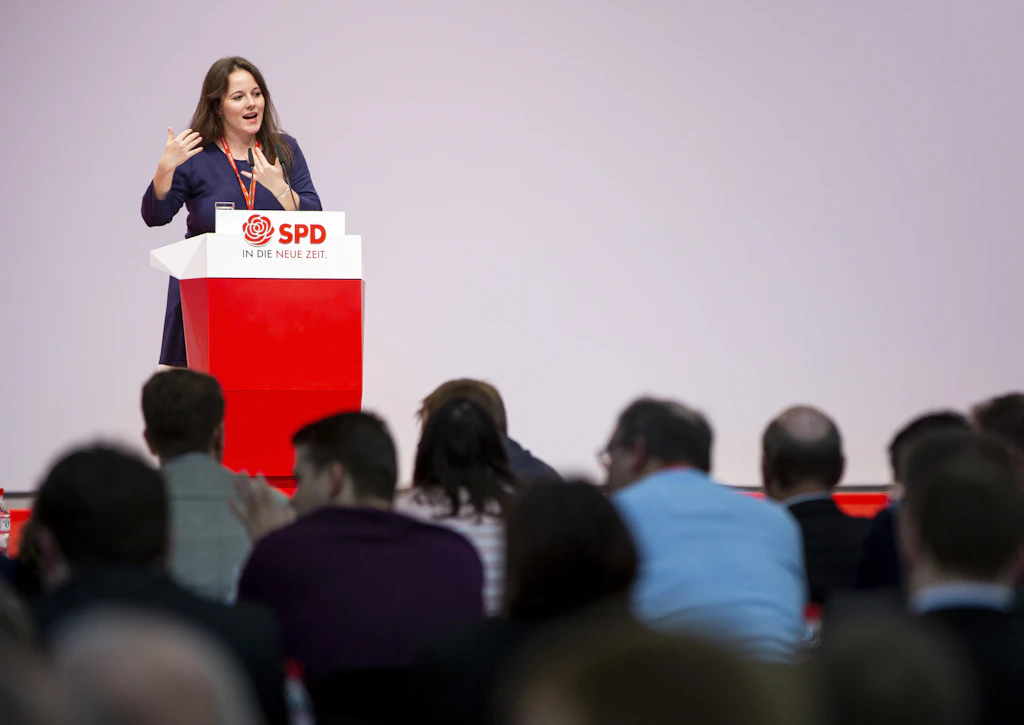 Von wegen zahm: Jessica Rosenthal will Kevin Kühnert beerben