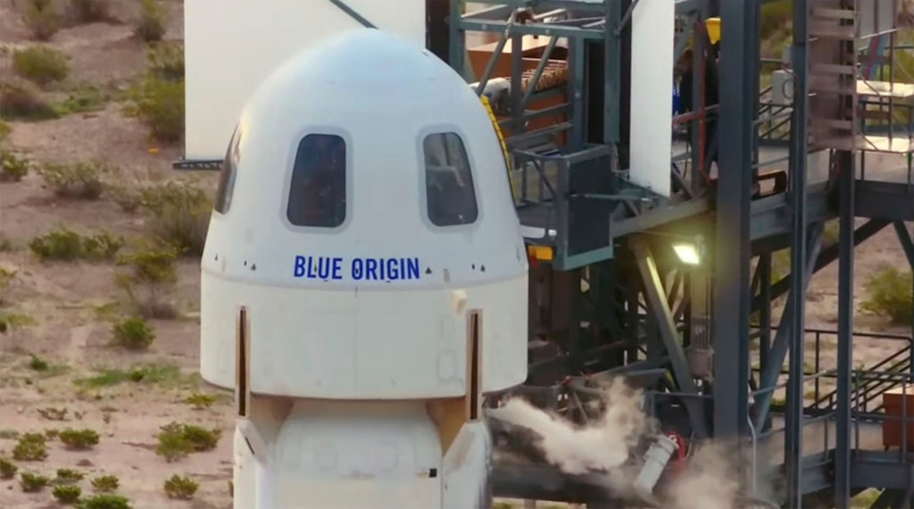 Jeff Bezos absolviert mit Blue-Origin-Rakete erfolgreich Flug ins All