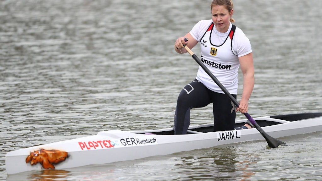 Die Berlinerin Lisa Jahn wird im Canadier Olympiageschichte schreiben