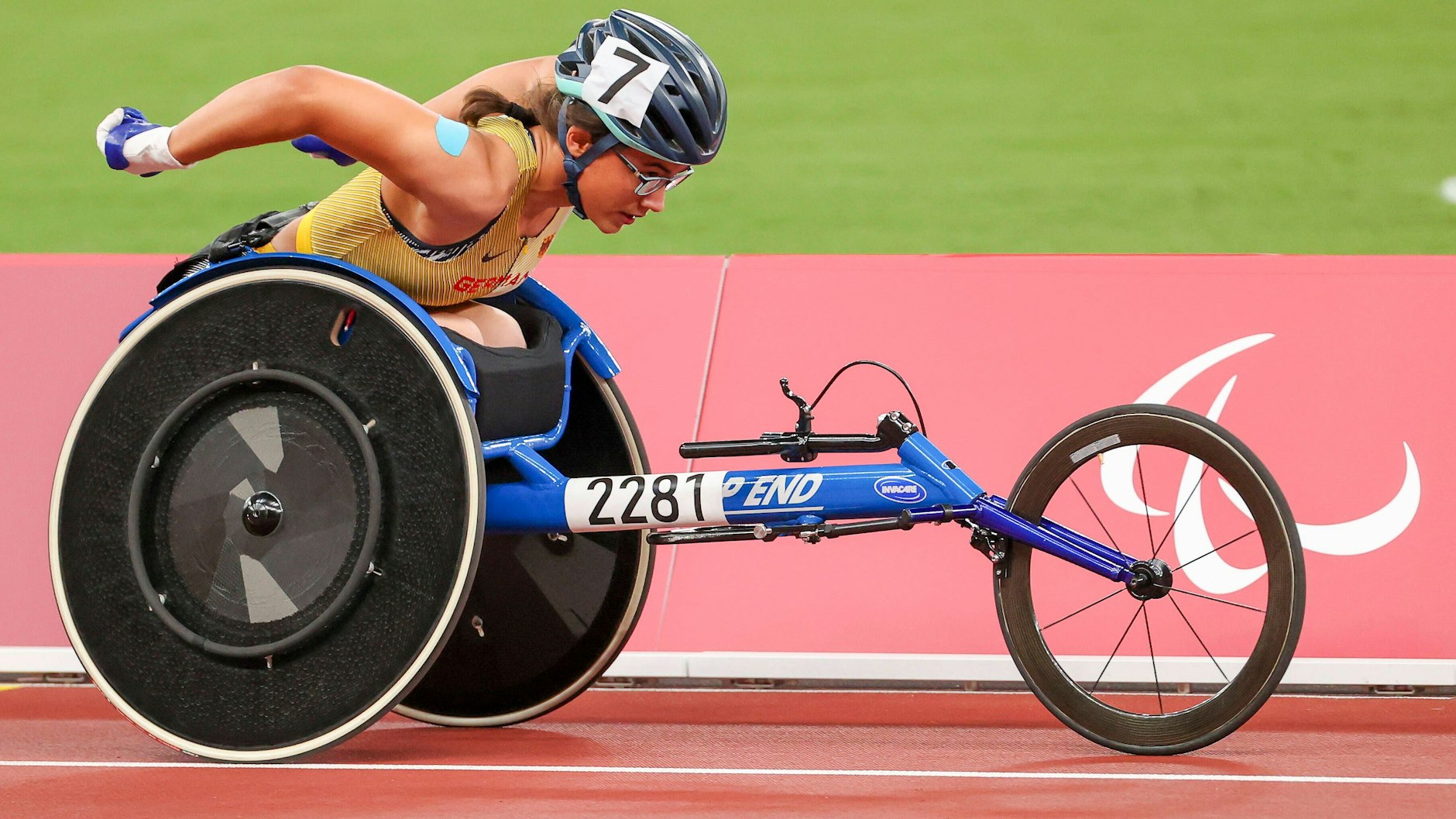 Parasportlerin Merle Menje ist mit ihrer Marathon-Premiere in Berlin ...