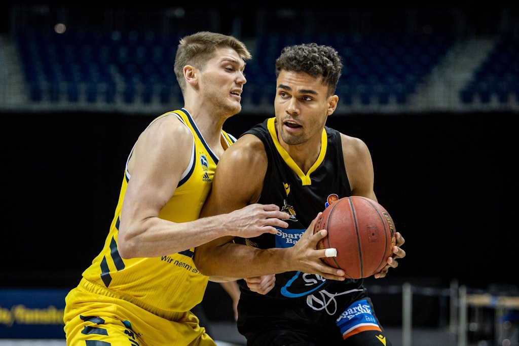 Alba Berlin und Oscar da Silva sind sich einig, trotzdem ist noch ...