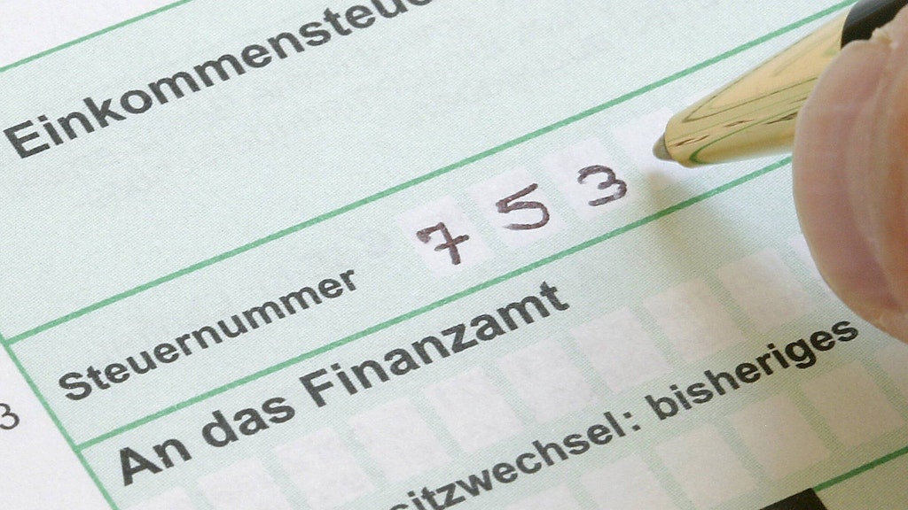 Steuernummer soll zu Bürger-Identifikationsnummer werden