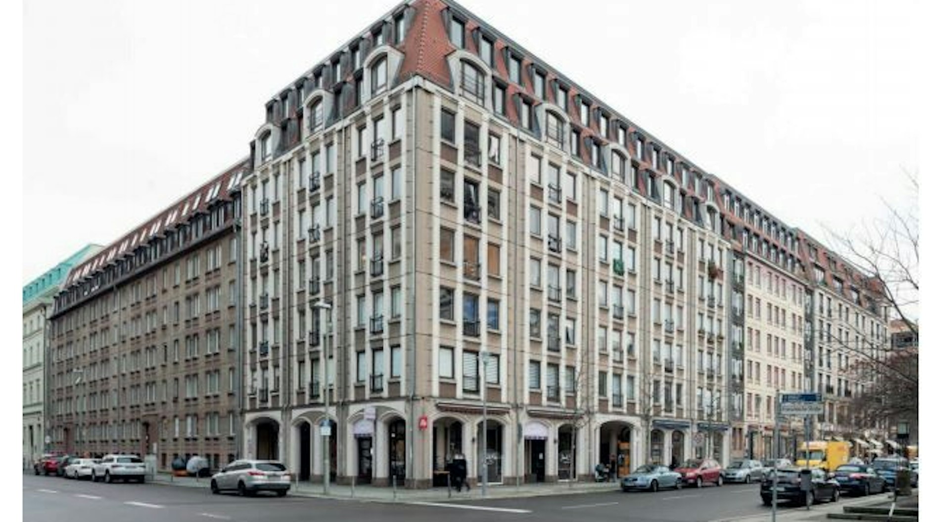 Am Gendarmenmarkt steht der Plattenbau unter Denkmalschutz