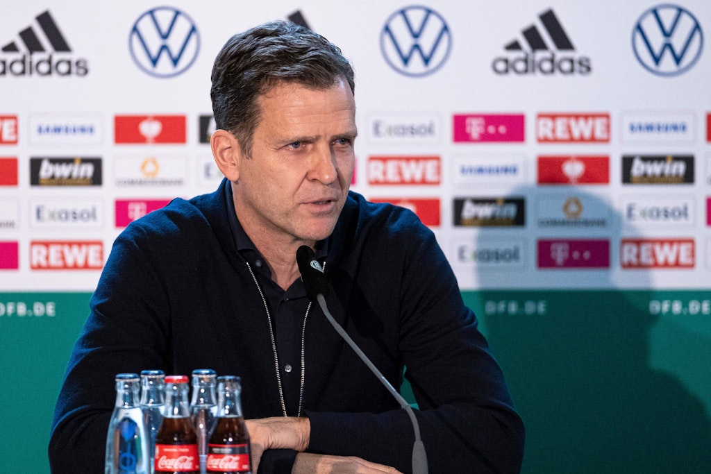 Oliver Bierhoff formuliert klare Länderspielziele und äußert sich als ...