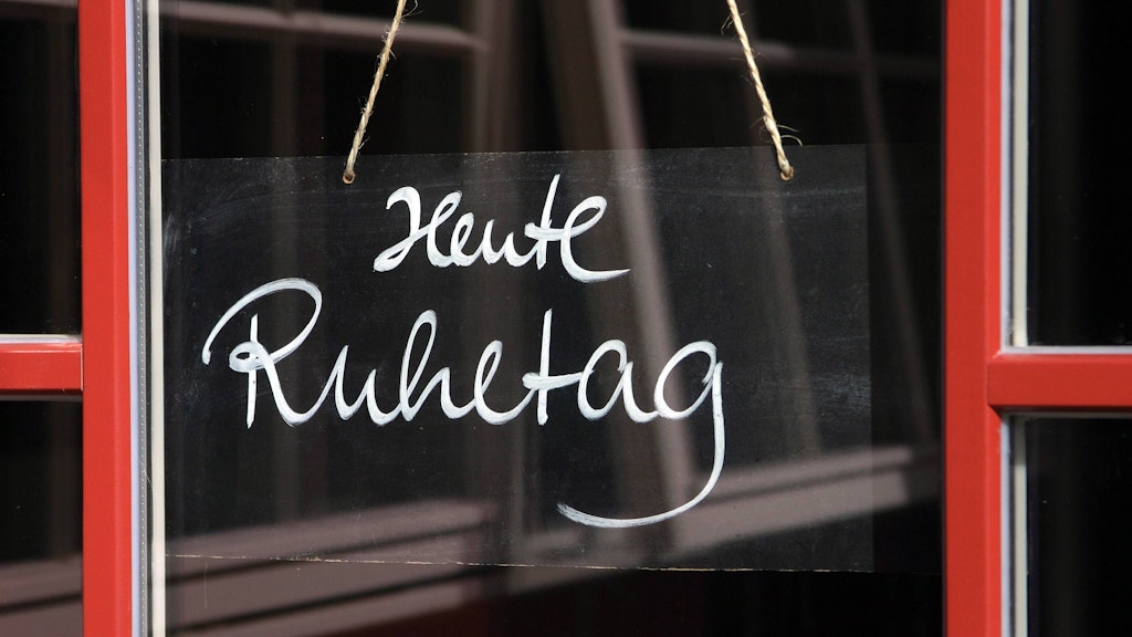 Lockdown, Ruhetage, Kontaktbeschränkungen: Was jetzt noch erlaubt ist