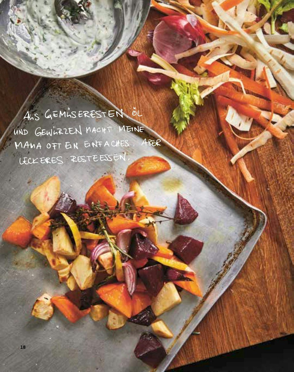 Kochend die Welt retten: Ofengemüse aus Resten