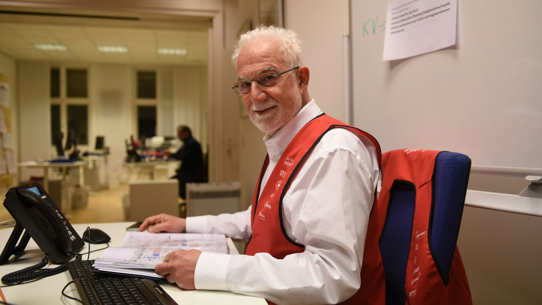 Ruhestand? Nein: 15-Stunden-Tage für den Impfschutz der Berliner