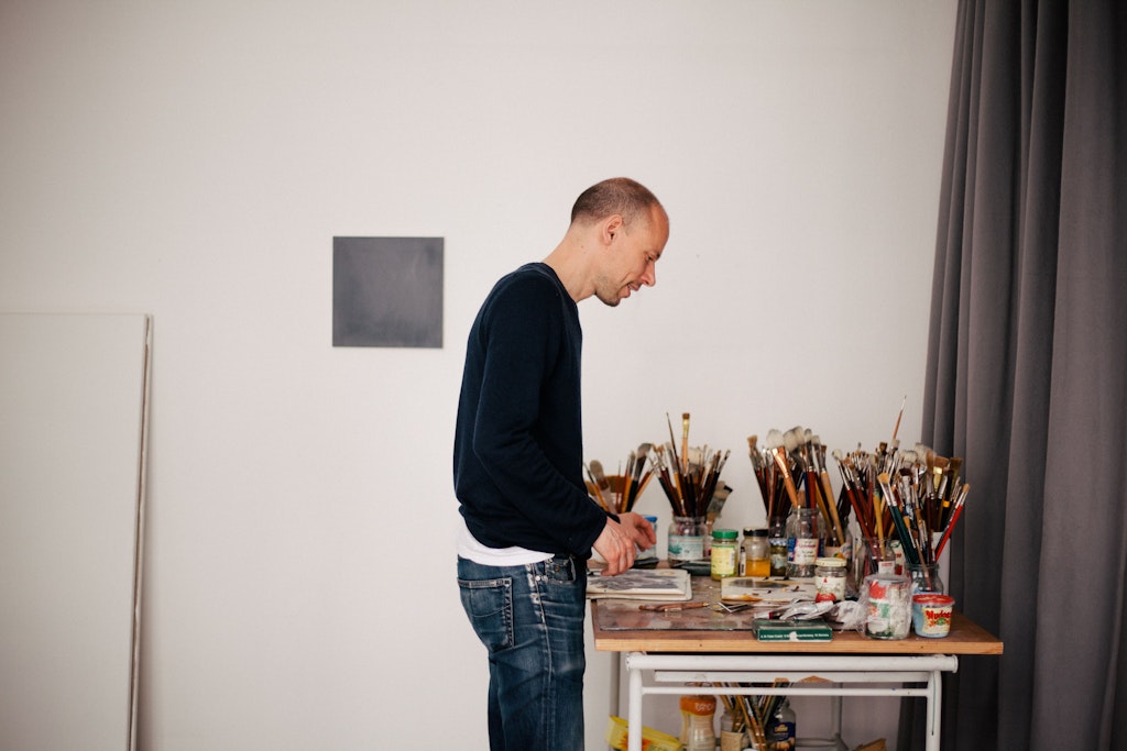 Der Maler Tim Eitel: Endlich mal Zeit für Berührung