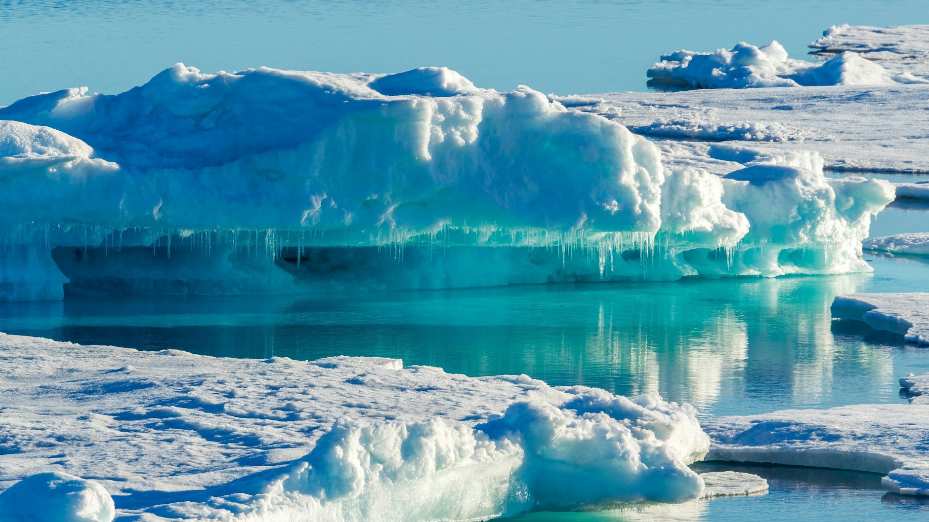 Negativrekord: Packeis nordöstlich von Grönland so dünn wie noch nie