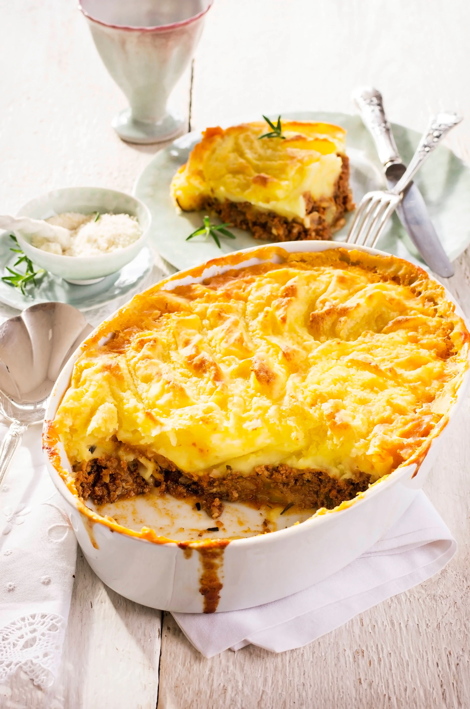 Kartoffelbrei Auflauf Mit Hackfleisch
