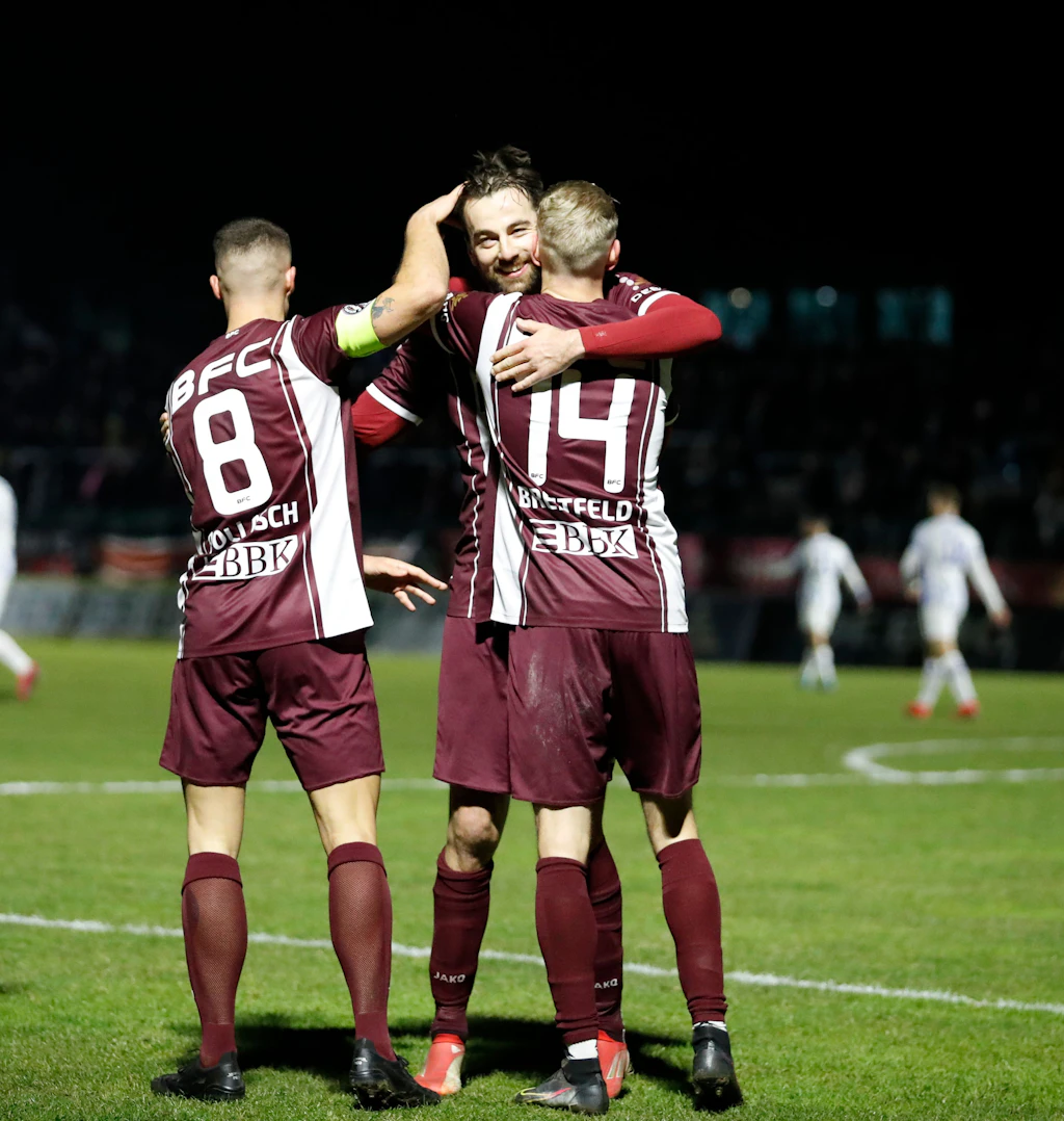 Das beckst beim BFC! 19. Tor von Christian Beck