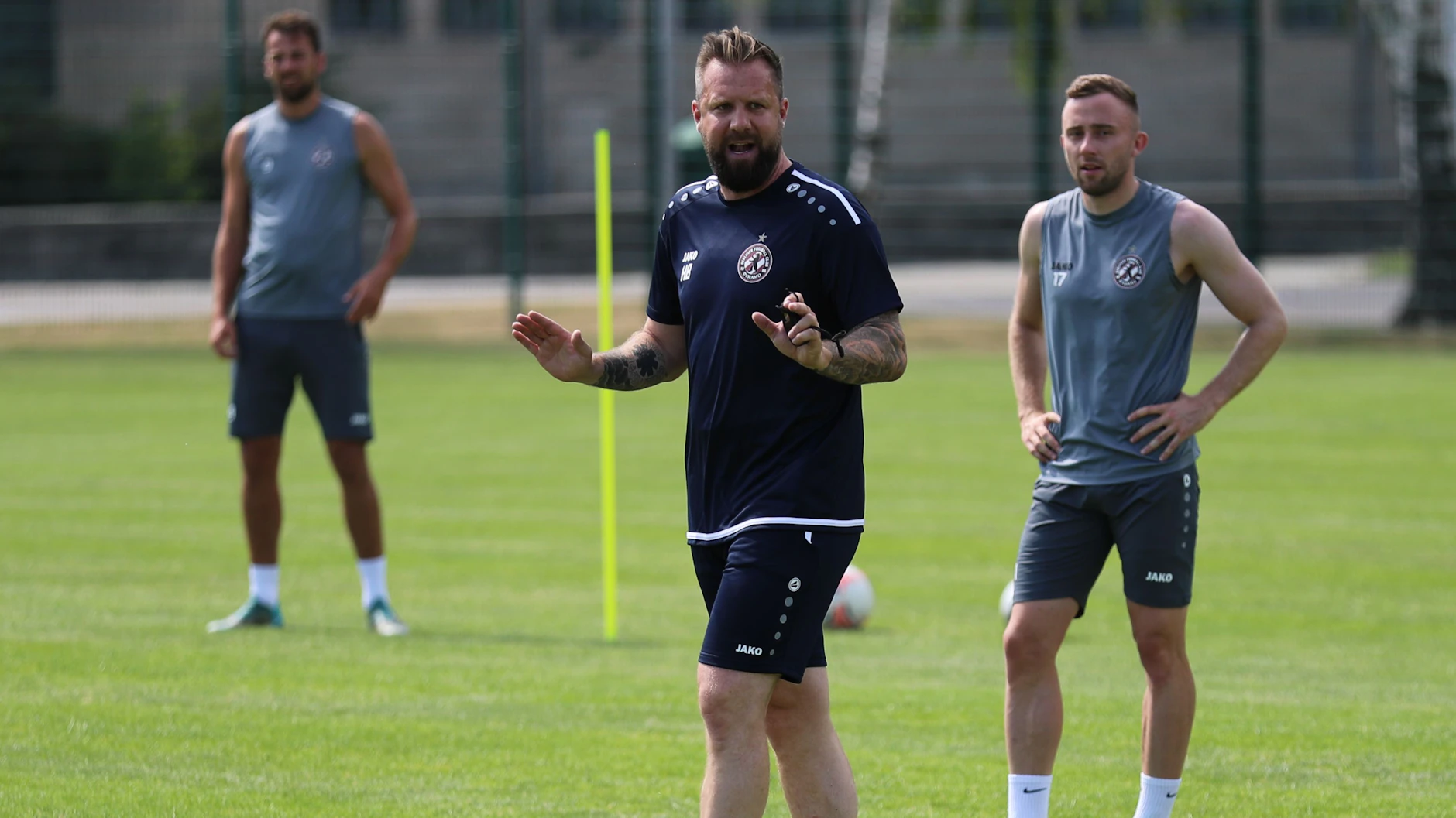 Trainingsauftakt beim BFC: Meistert es noch einmal, Dynamos!