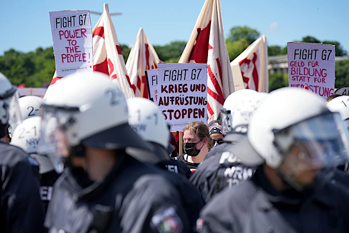 G7-Demonstranten wollen Protest nach Garmisch tragen