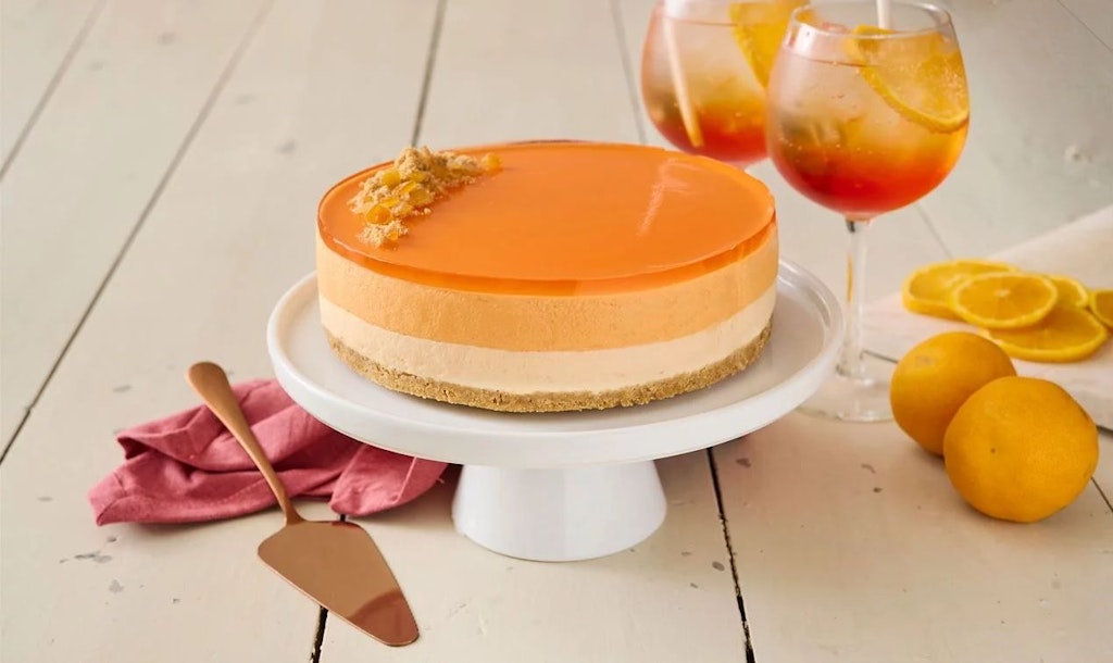 Aperol-Spritz-Frischkäsetorte: Das geniale Rezept ist ganz leicht ...