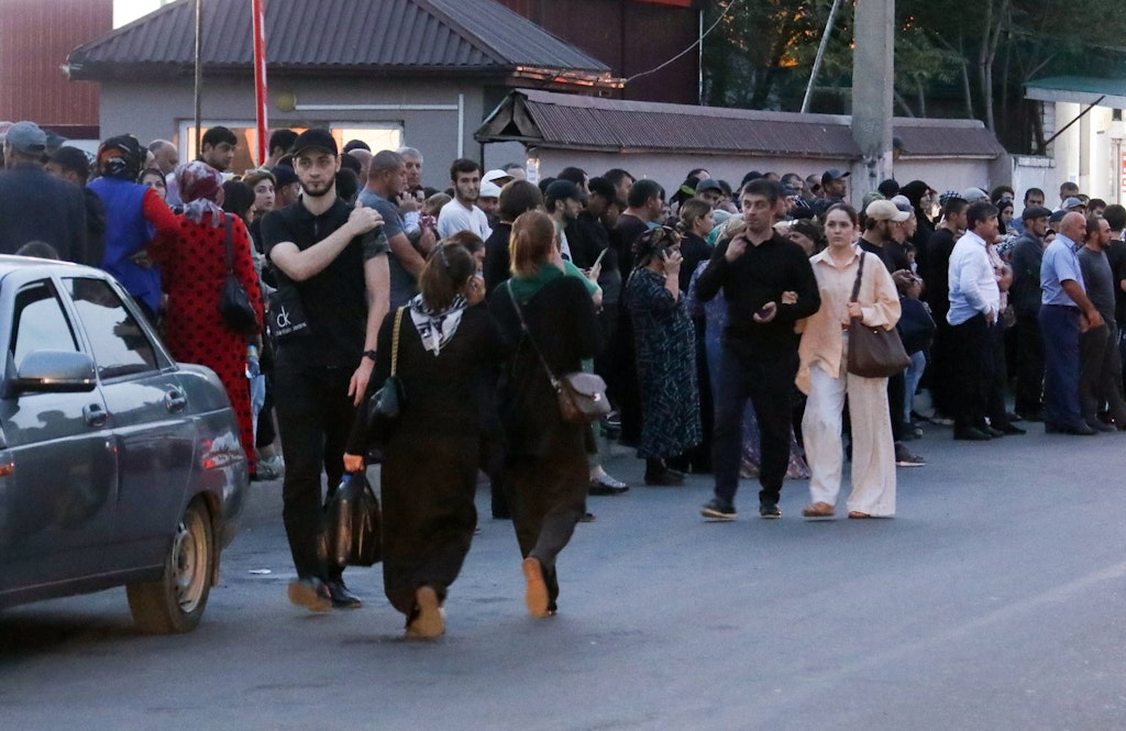 Anti-Kriegs-Proteste in Russland: Polizei feuert Warnschüsse ab