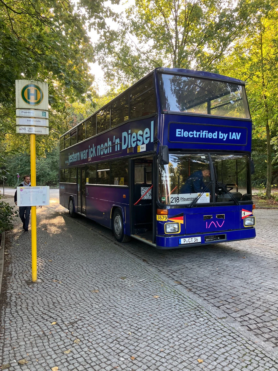 Neu in Berlin: Bei der BVG fährt ein elektrischer Doppeldeckerbus