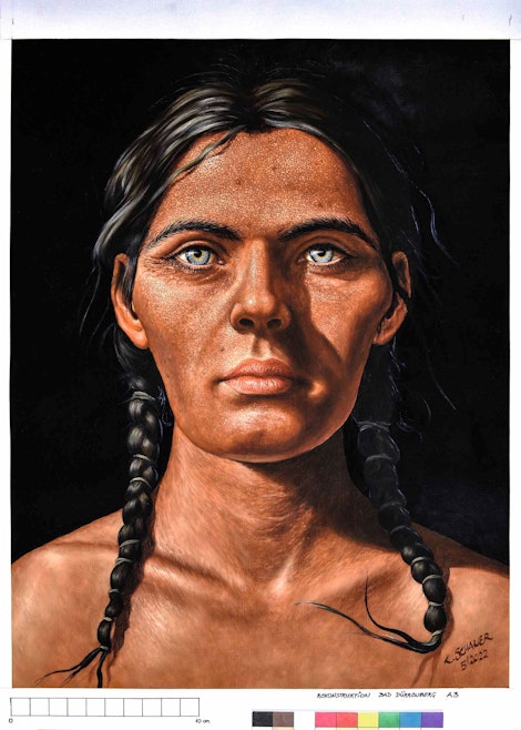 Die Wahrheit über die „nordische Rasse“: Dunkle Haut und blaue Augen