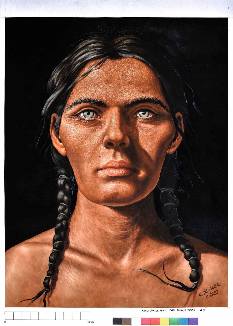 Die Wahrheit über die „nordische Rasse“: Dunkle Haut und blaue Augen