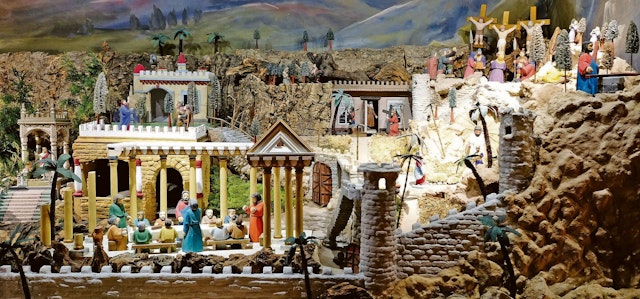 Immer wieder ein Wunder: Staunen über den Weihnachtsberg in Dahlem