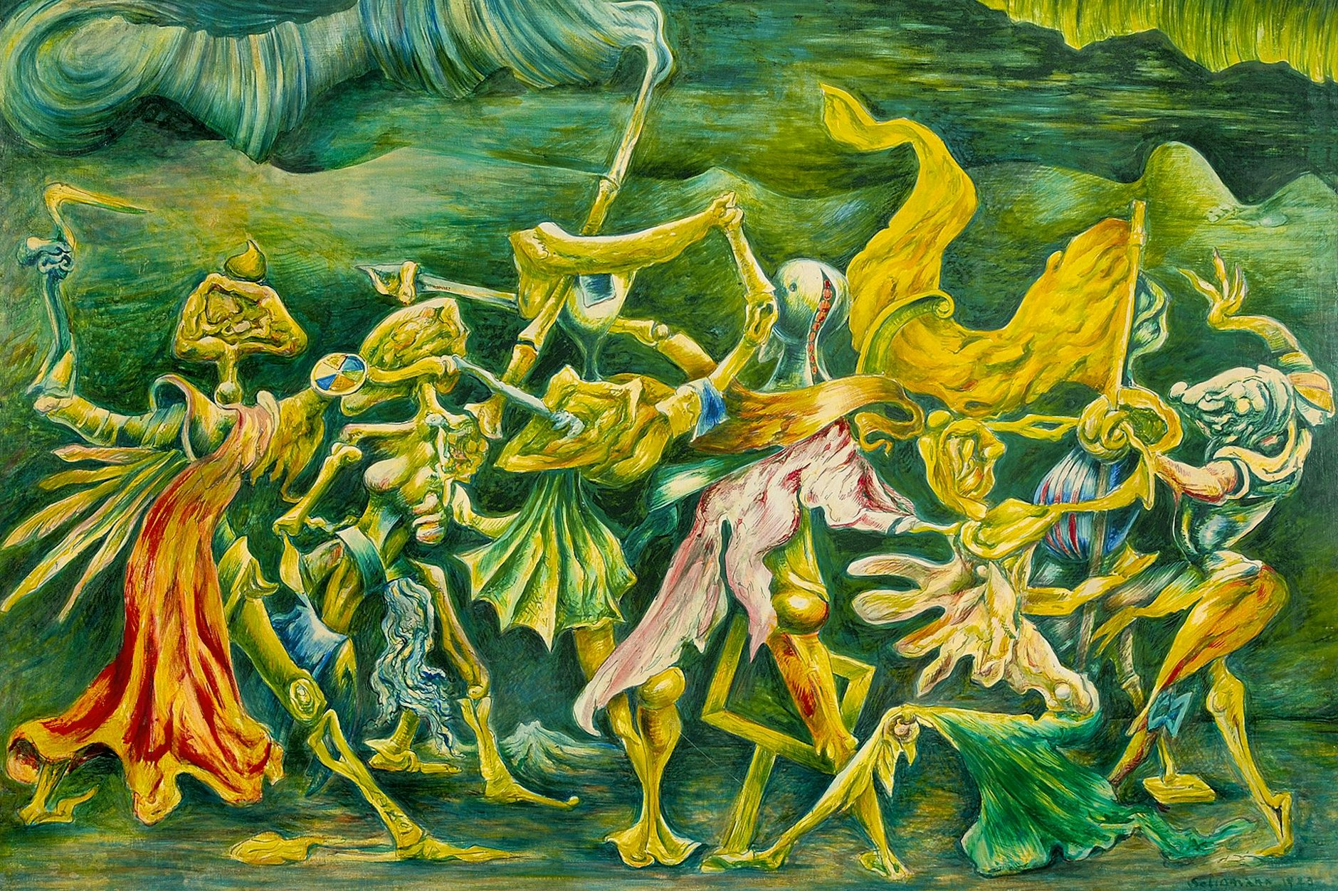 Kurt Seligmanns „Ungebetene Gäste“