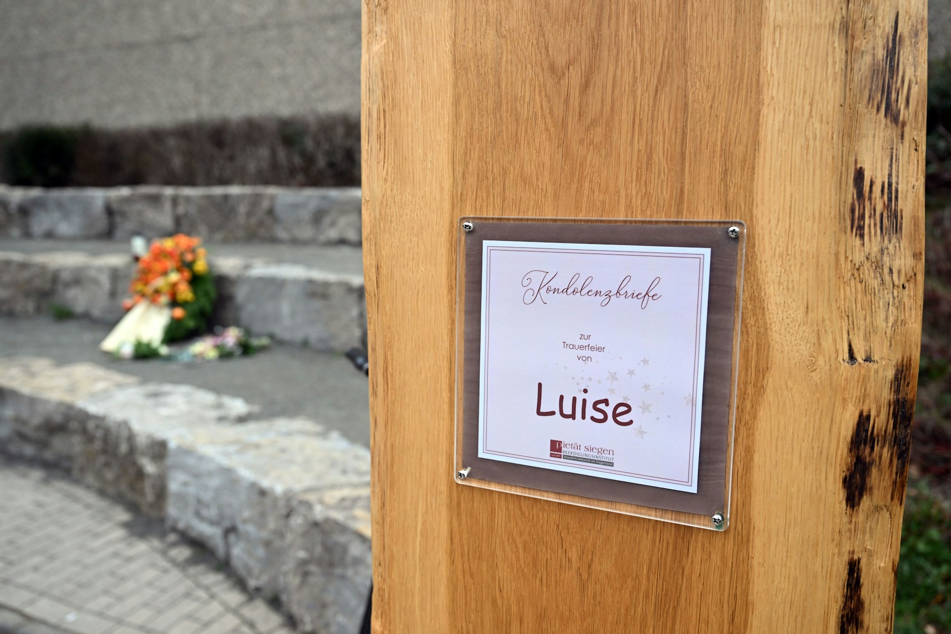 Erstochene Luise (12): Tränenabschied mit Sarah-Connor-Song