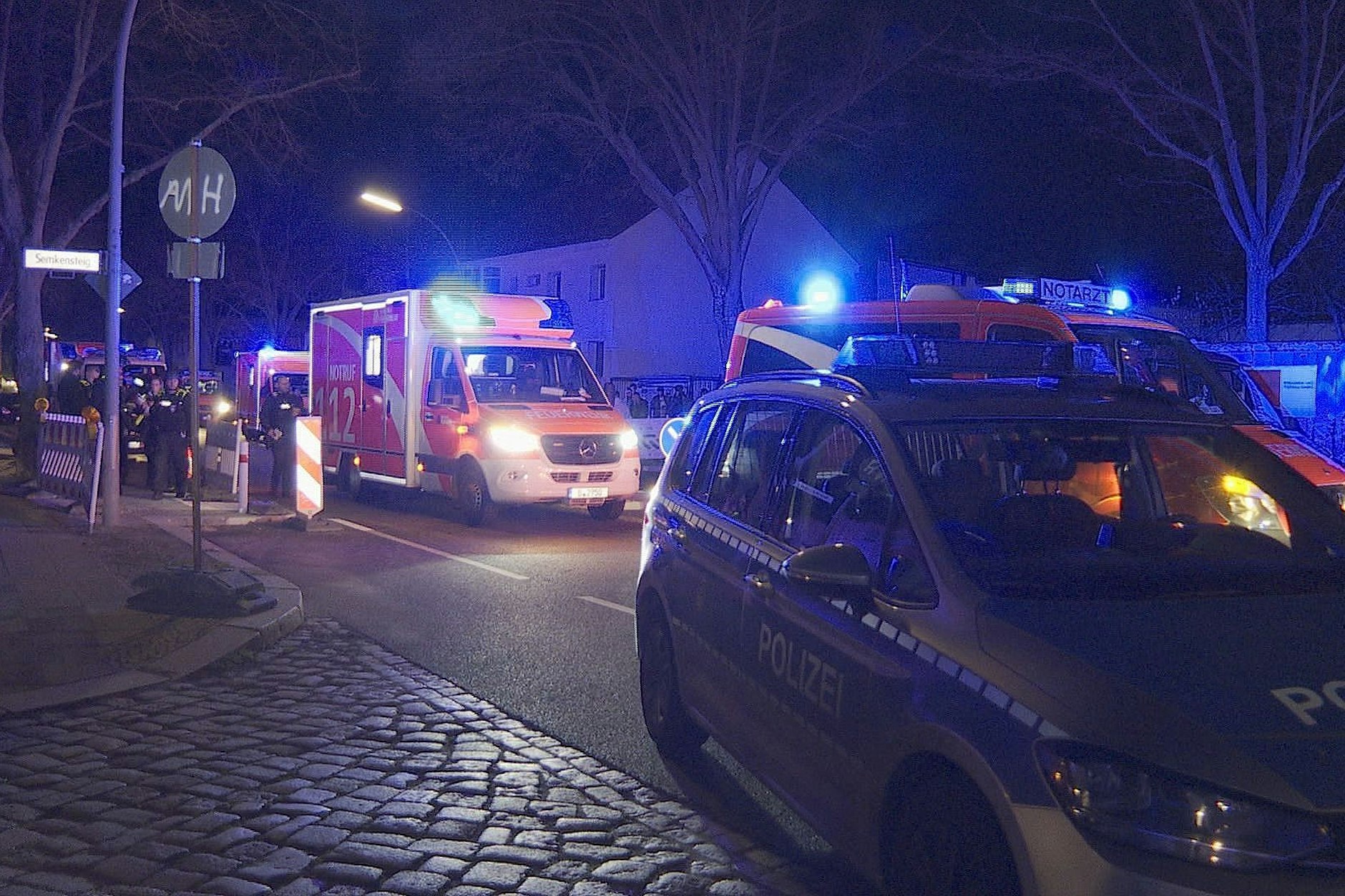 Reinickendorf: Attacke mit Handgranate und Messer – Mordkommission ermittelt