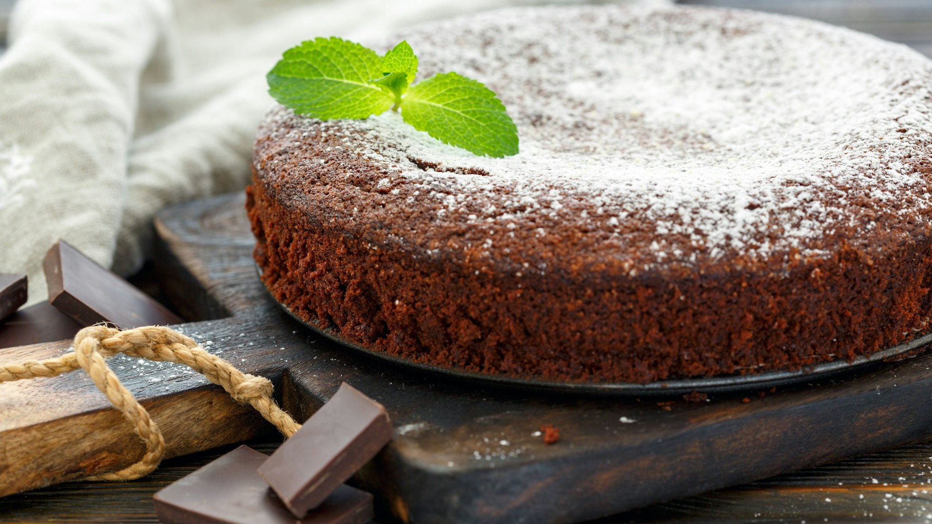 Rezept für Schokoladenkuchen mit Rote Bete