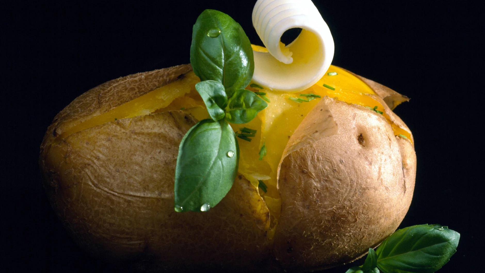 Elegantes Kartoffel In Glut Ebenbild