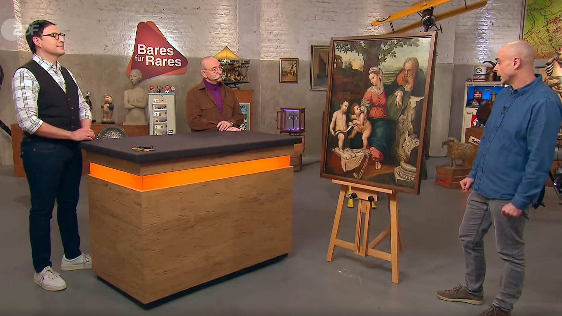 Gemälde mit spannender Geschichte begeistert die „Bares für Rares“-Händler