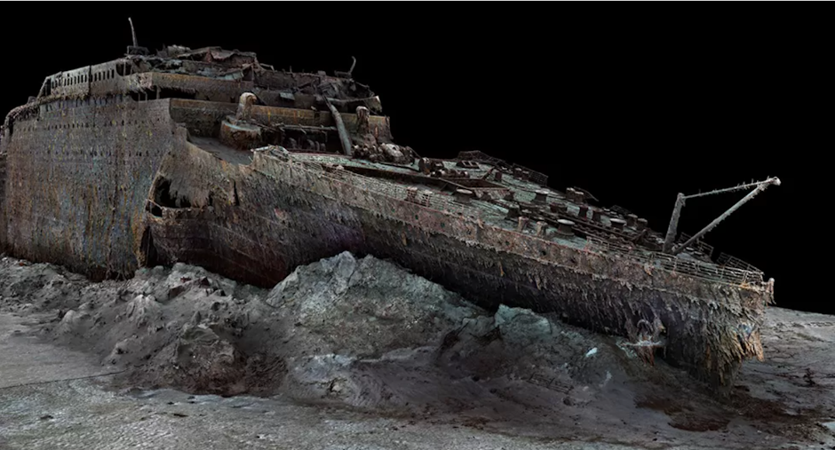 „Einfach kolossal“: Neue 3D-Aufnahmen zeigen Wrack der Titanic wie nie ...
