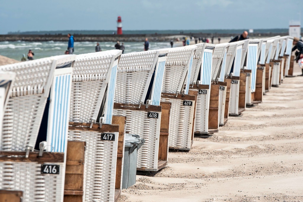 Ostsee und Nordsee: Das kosten die Strandkörbe in diesem Jahr