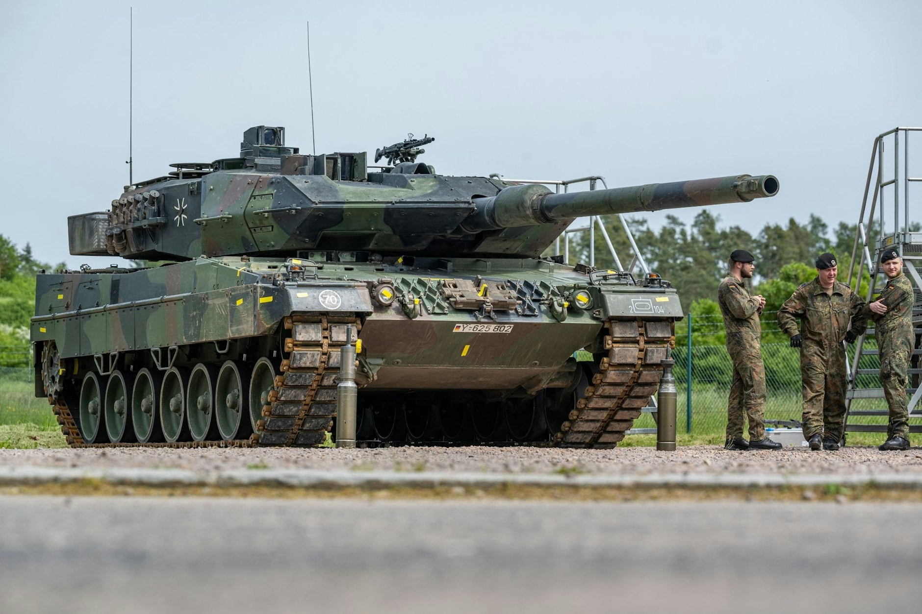 Bundeswehr erhält 18 neue Leopard-2-Panzer