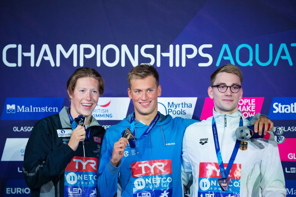 Ukrainischer Schwimmstar Romantschuk fürchtet um Karriere