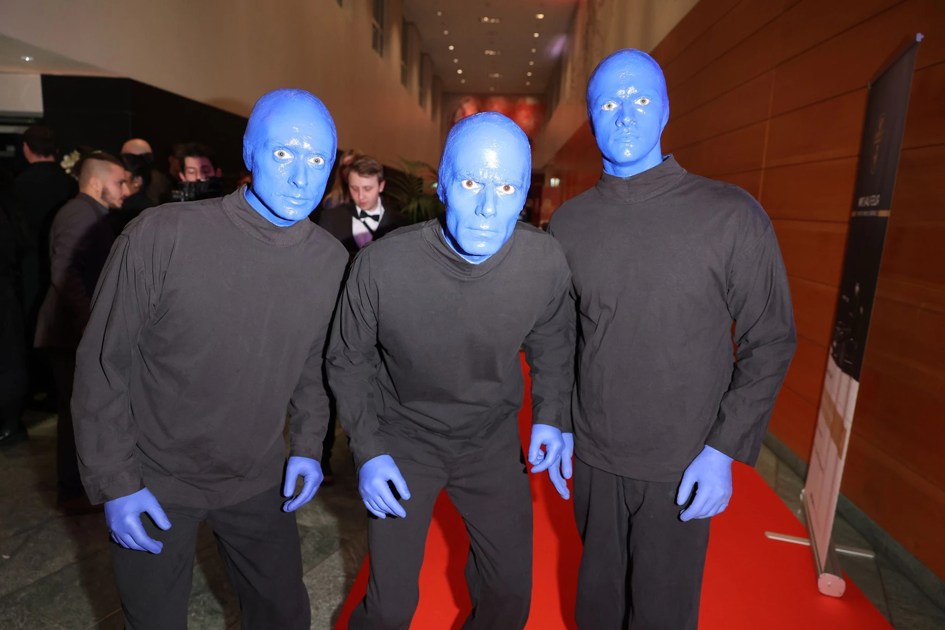 Blue Man Group bei Eröffnungsfeier der Special Olympics
