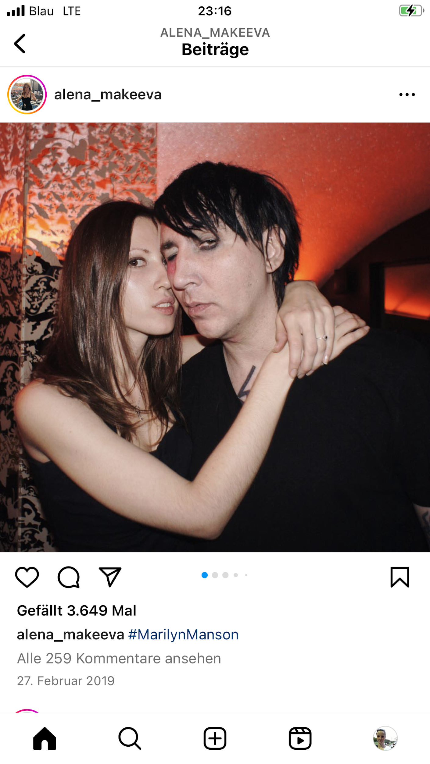 Alena Makeeva: War Till Lindemanns „Casting-Direktorin“ doch beim Rammstein-Konzert?