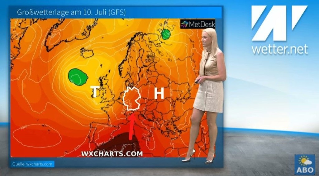 Hitze-Klatsche beim Wetter: Tropische Luft flutet Deutschland