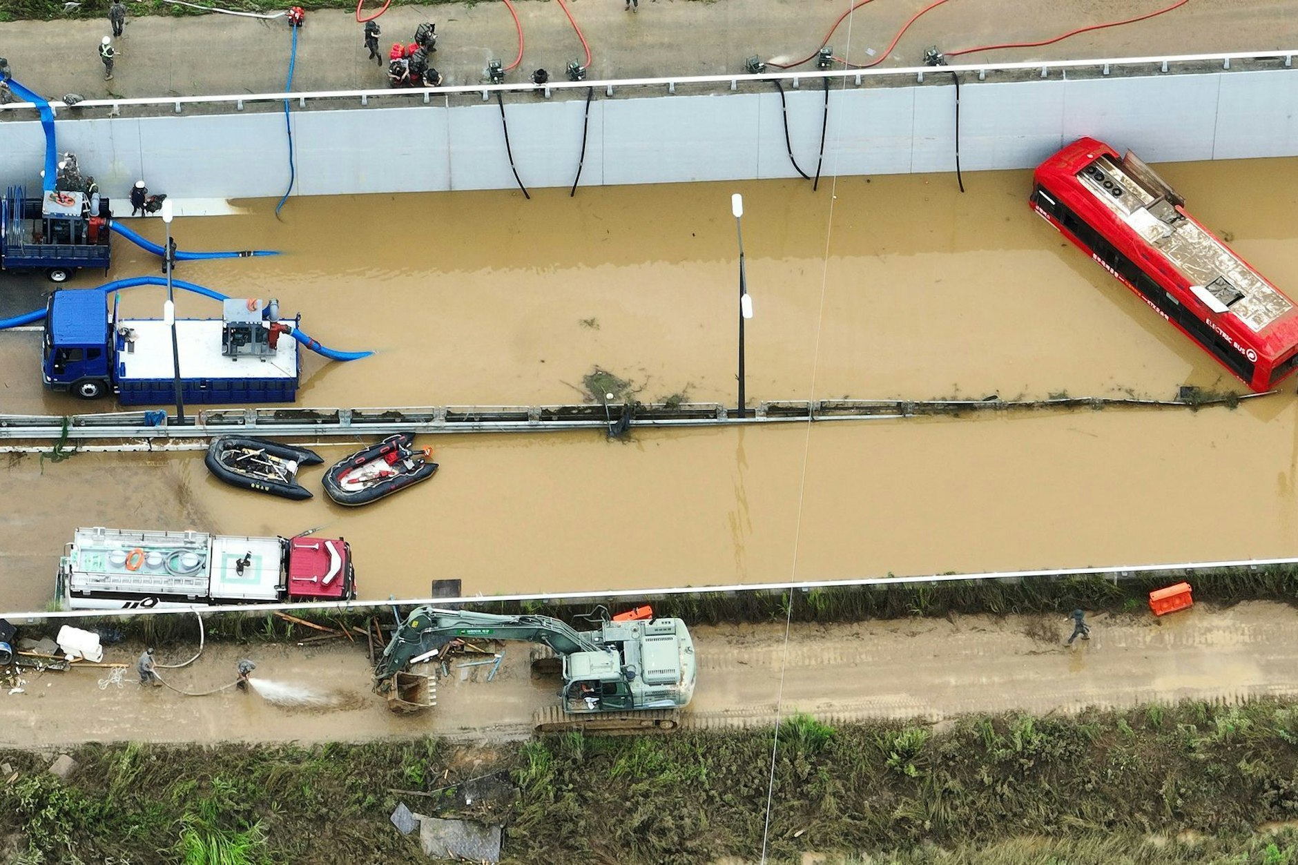 Schweres Unwetter in Südkorea: Zahl der Toten steigt