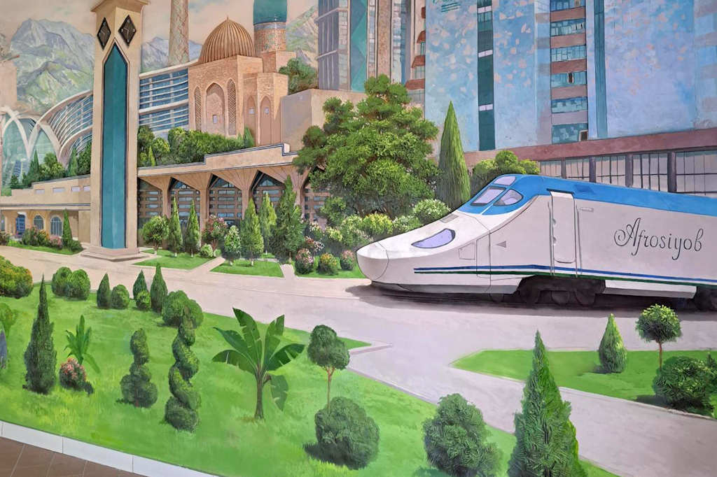 Usbekistans seidene Schlagader – ein Schnellzug Richtung Zukunft