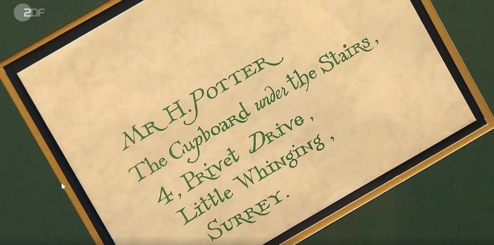 Echter Harry-Potter-Brief macht „Bares für Rares“-Händler glücklich